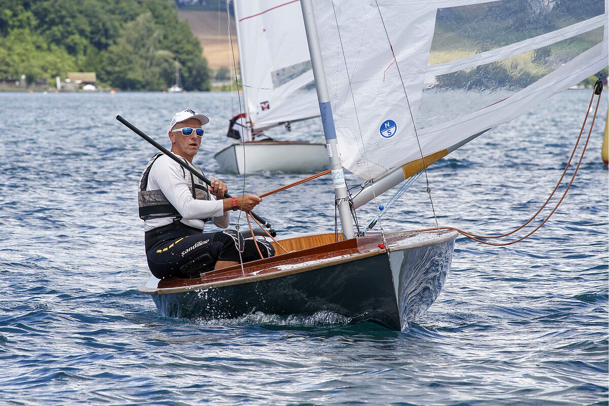 O-Jollen Schwerpunktregatta am Attersee - alleswind
