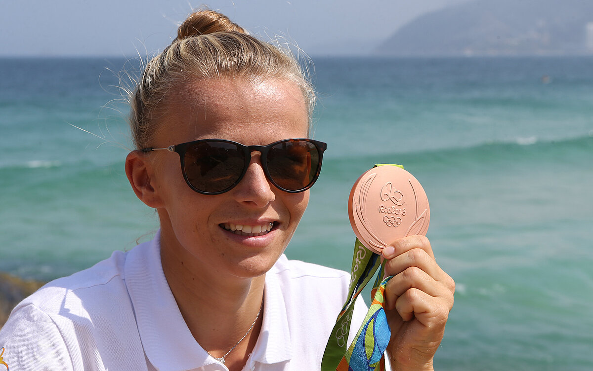 Tanja Frank beendet nach drei Olympia-Kampagnen ihre Karriere - alleswind
